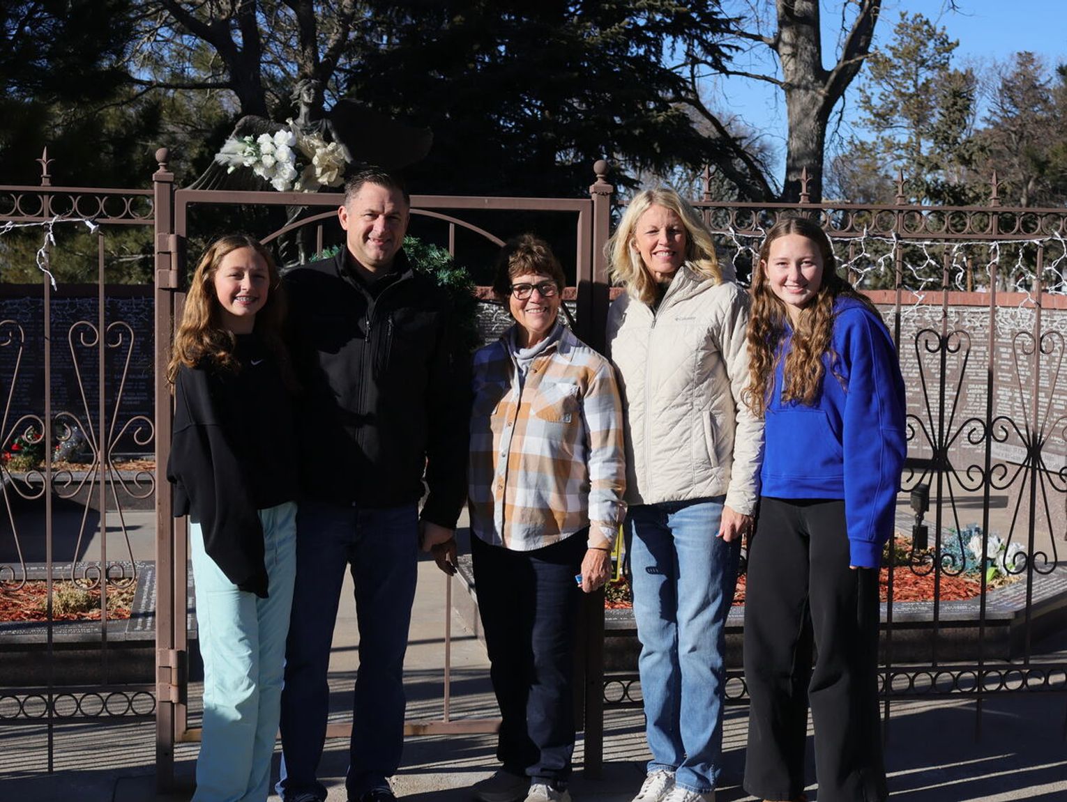 Sidney Native Plays Angel for Living Memorial Gardens