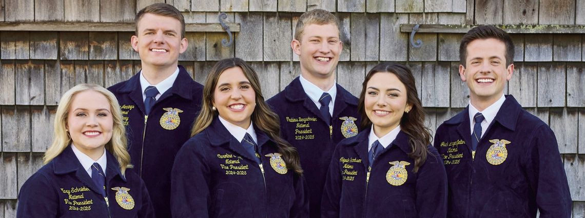 The iconic blue FFA jacket: a symbol of pride in agriculture